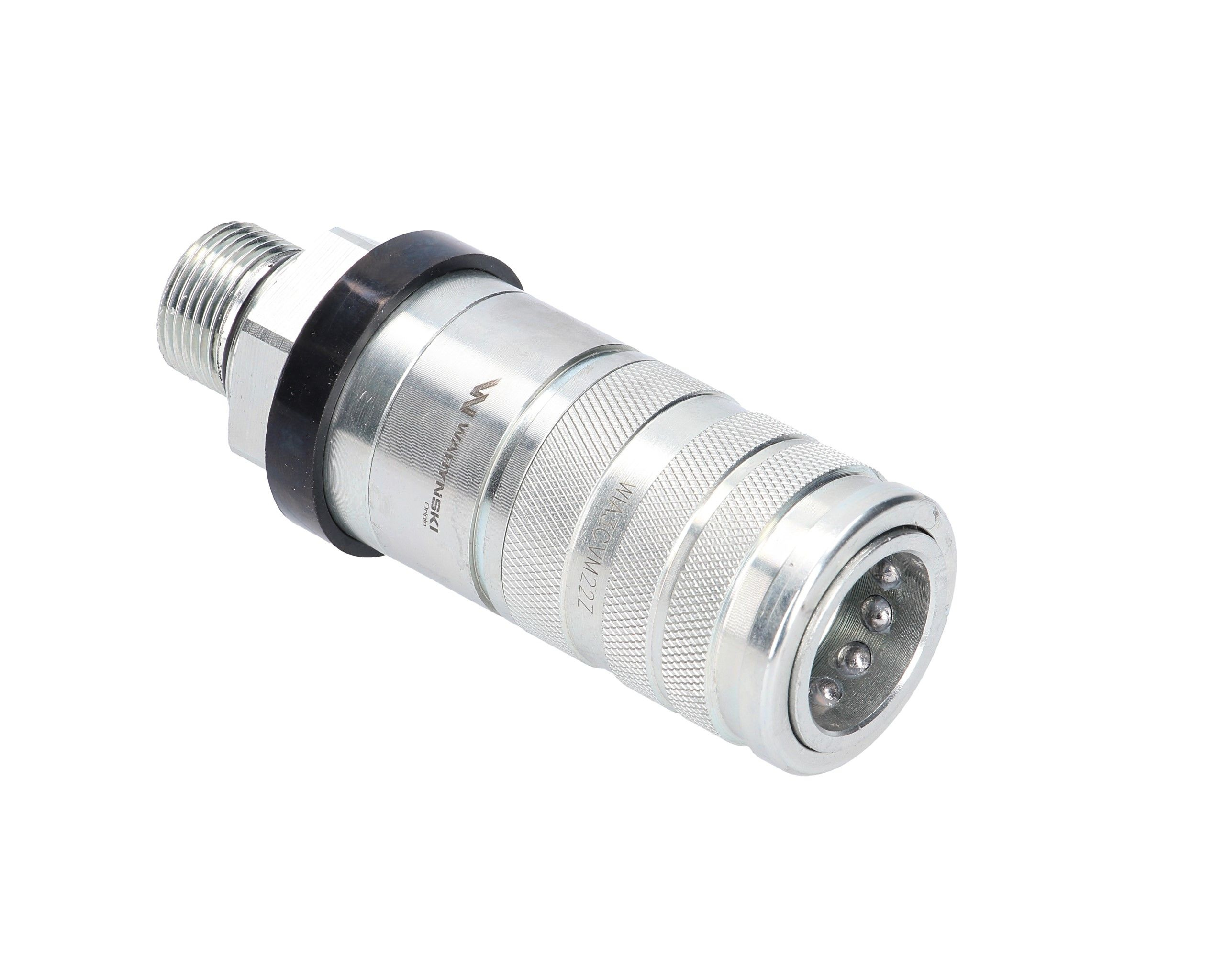 Szybkozłącze hydrauliczne zrywalne seria WIA3CV gniazdo M22x1.5 gwint ...
