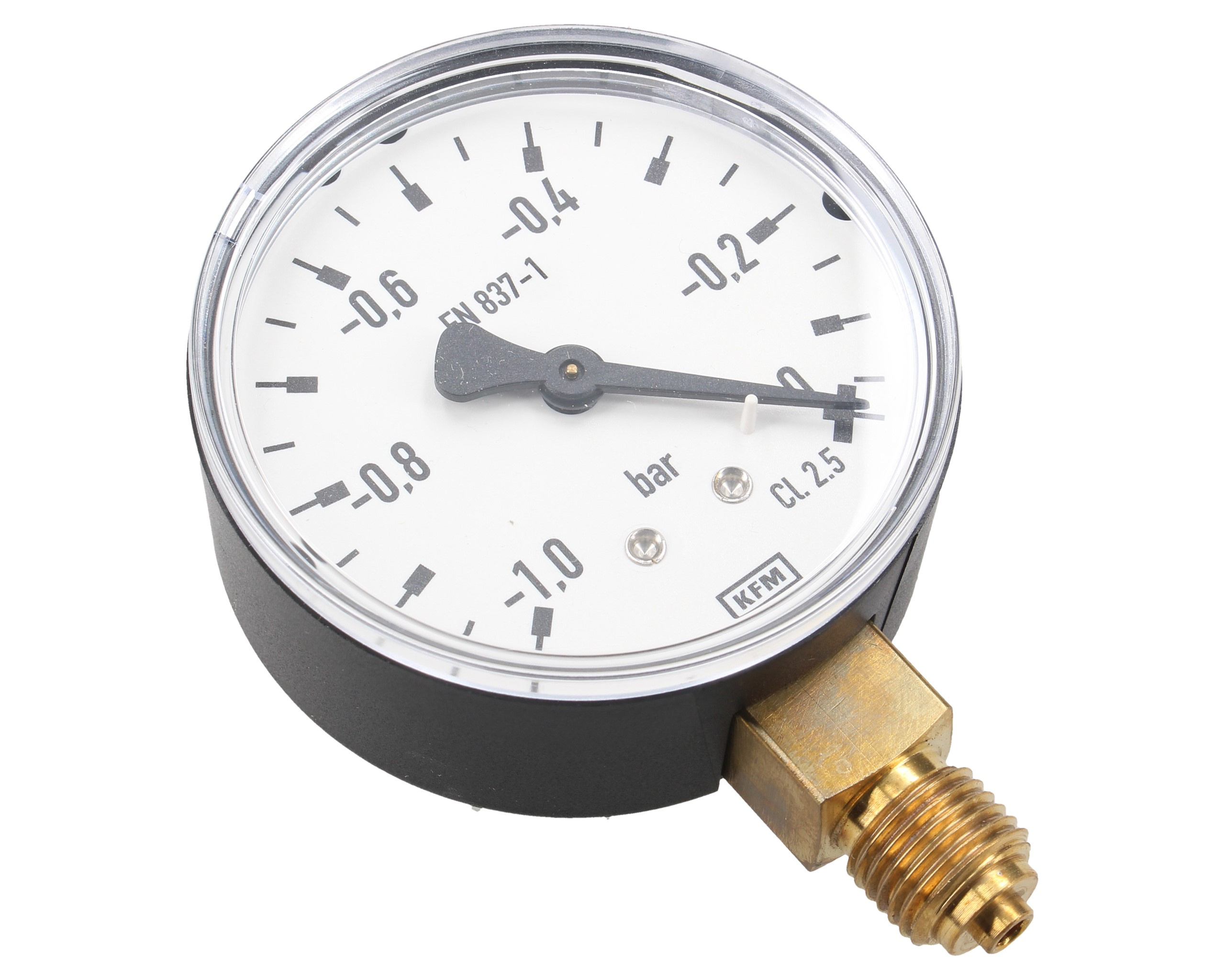 Wakuometr dojarki 63 mm -1 - 0 bar 1/4" WIKA 1580AM00003 | Agromex